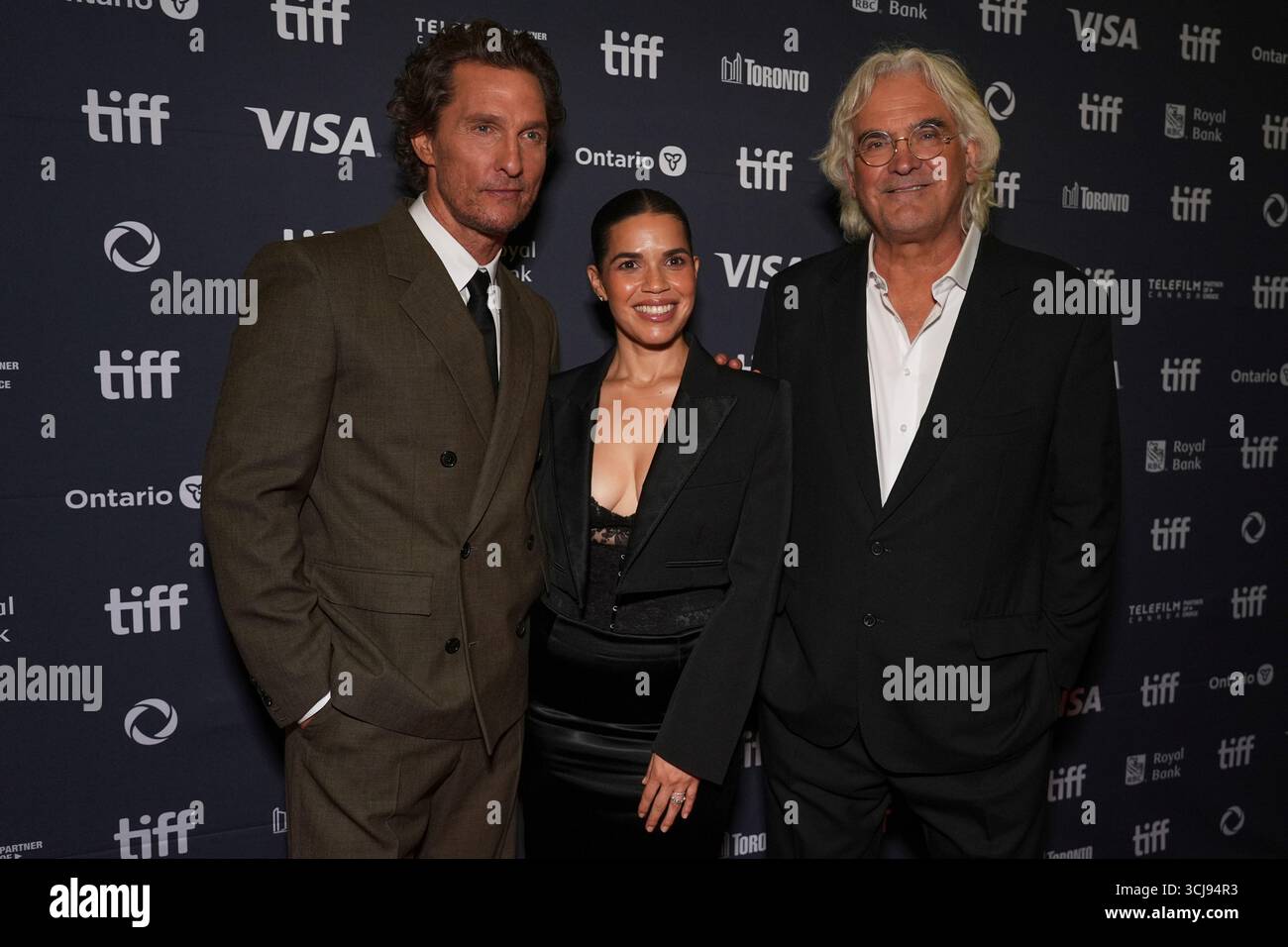 Matthew McConaughey, from left, America Ferrera, and director Paul ...