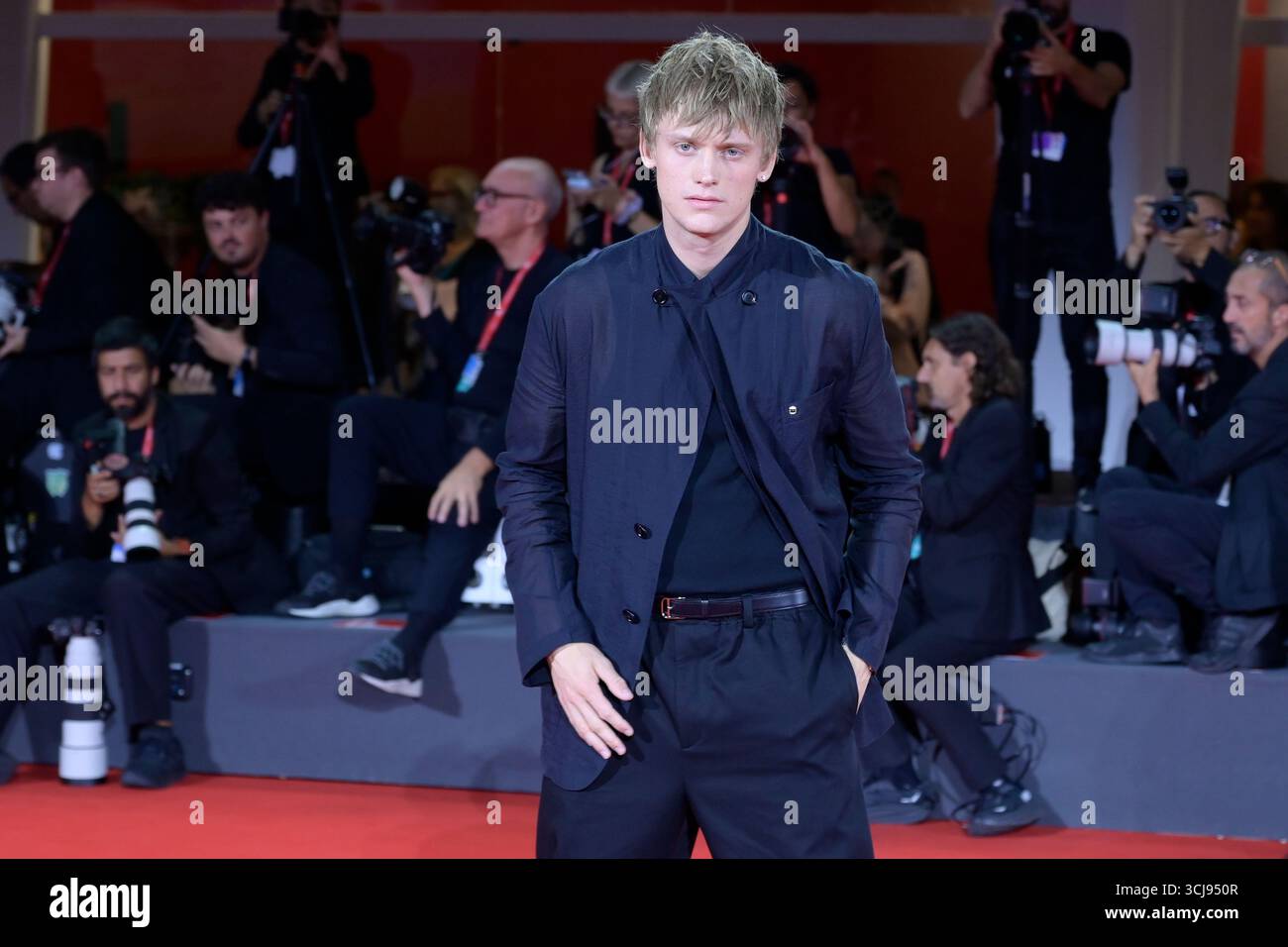 Enzo Brumm attends the "Silent friend" red carpet during the 82nd ...