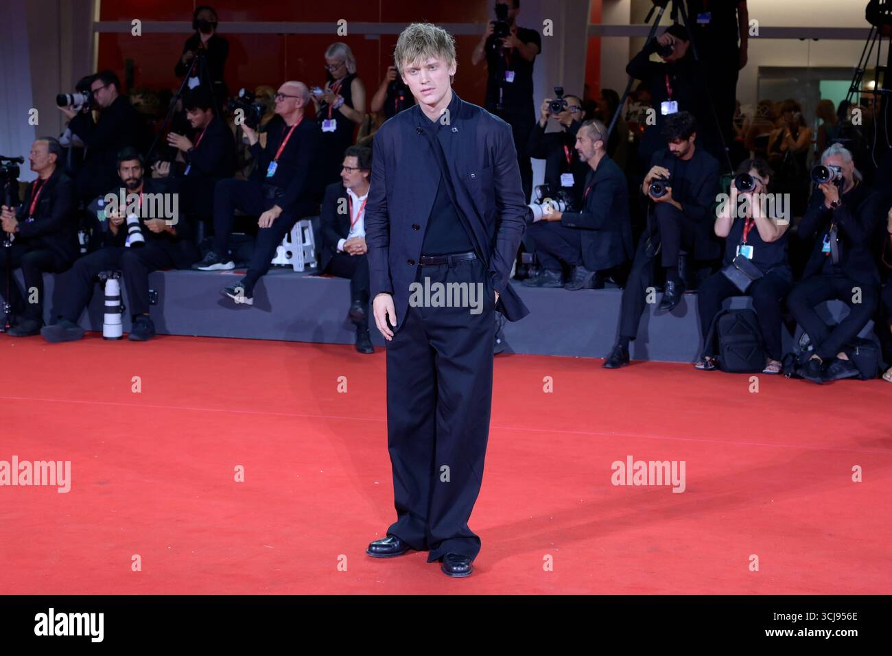Enzo Brumm attends the "Silent friend" red carpet during the 82nd ...