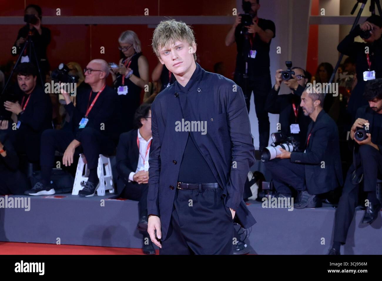 Enzo Brumm attends the "Silent friend" red carpet during the 82nd ...