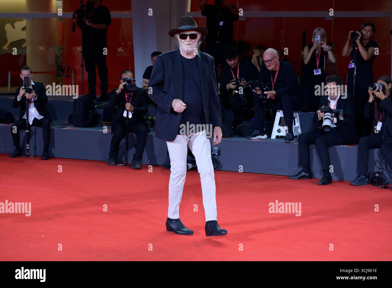 Francesco De Gregori attends the "Silent friend" red carpet during the ...