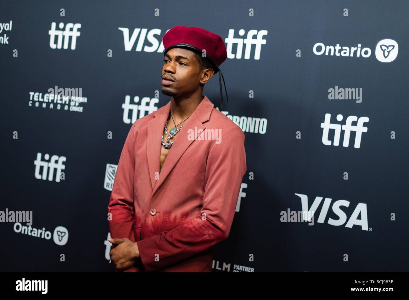 Idrissa Sanogo arrives on the red carpet for "Steal Away" at the ...