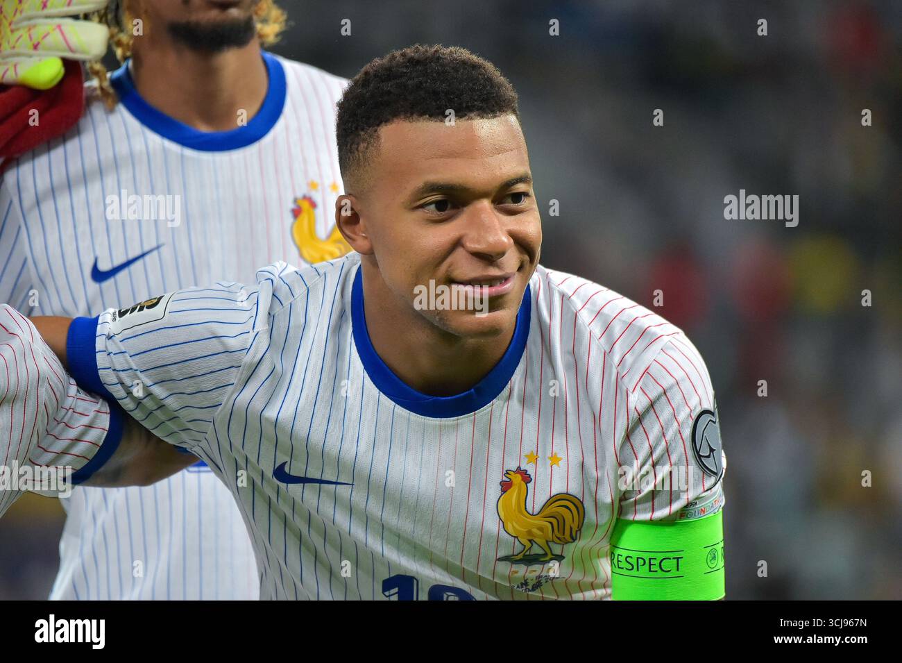 Wroclaw, Poland. 5th September, 2025. Kylian Mbappe (10, France) during ...
