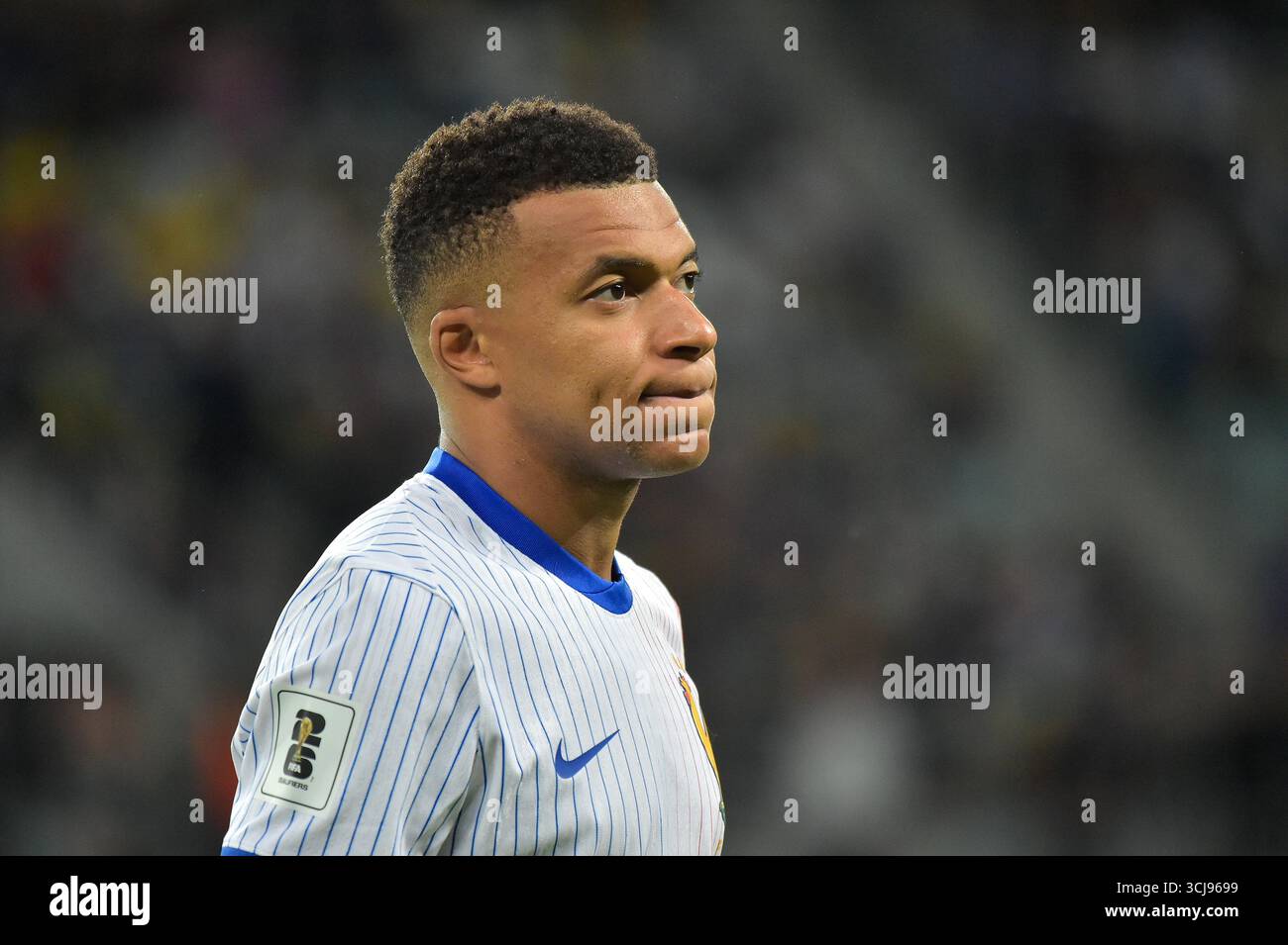Wroclaw, Poland. 5th September, 2025. Kylian Mbappe (10, France) during ...