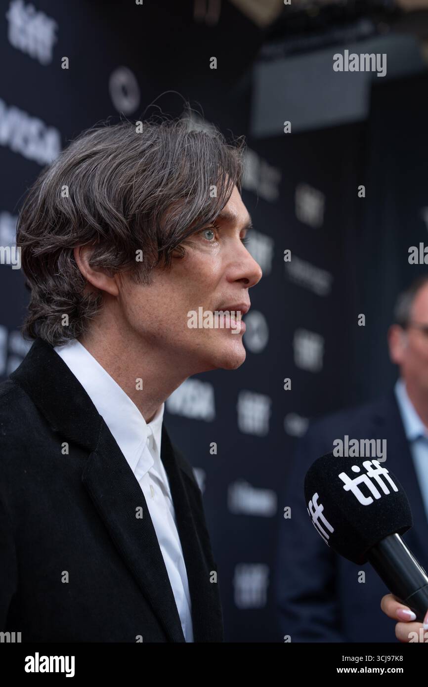 Cillian Murphy attends the premiere of "Steve" during the 2025 Toronto ...