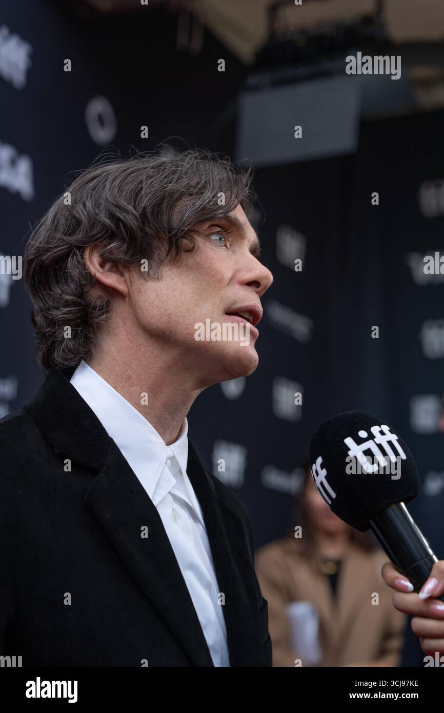 Cillian Murphy attends the premiere of "Steve" during the 2025 Toronto ...