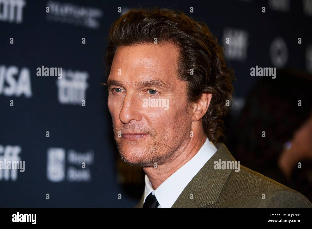 Matthew McConaughey is photographed on the red carpet for the film "The ...