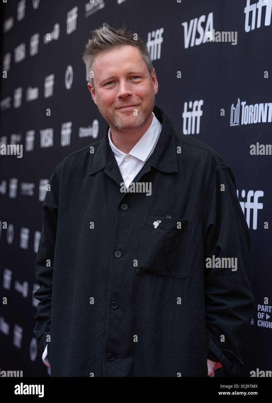 Max Porter attends the premiere of "Steve" during the 2025 Toronto ...