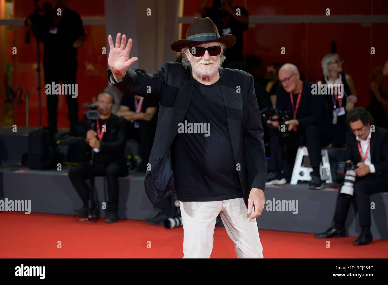 Francesco De Gregori attends the "Silent friend" red carpet during the ...