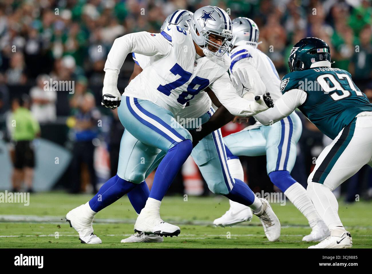 Dallas Cowboys offensive tackle Terence Steele (78) in action during ...