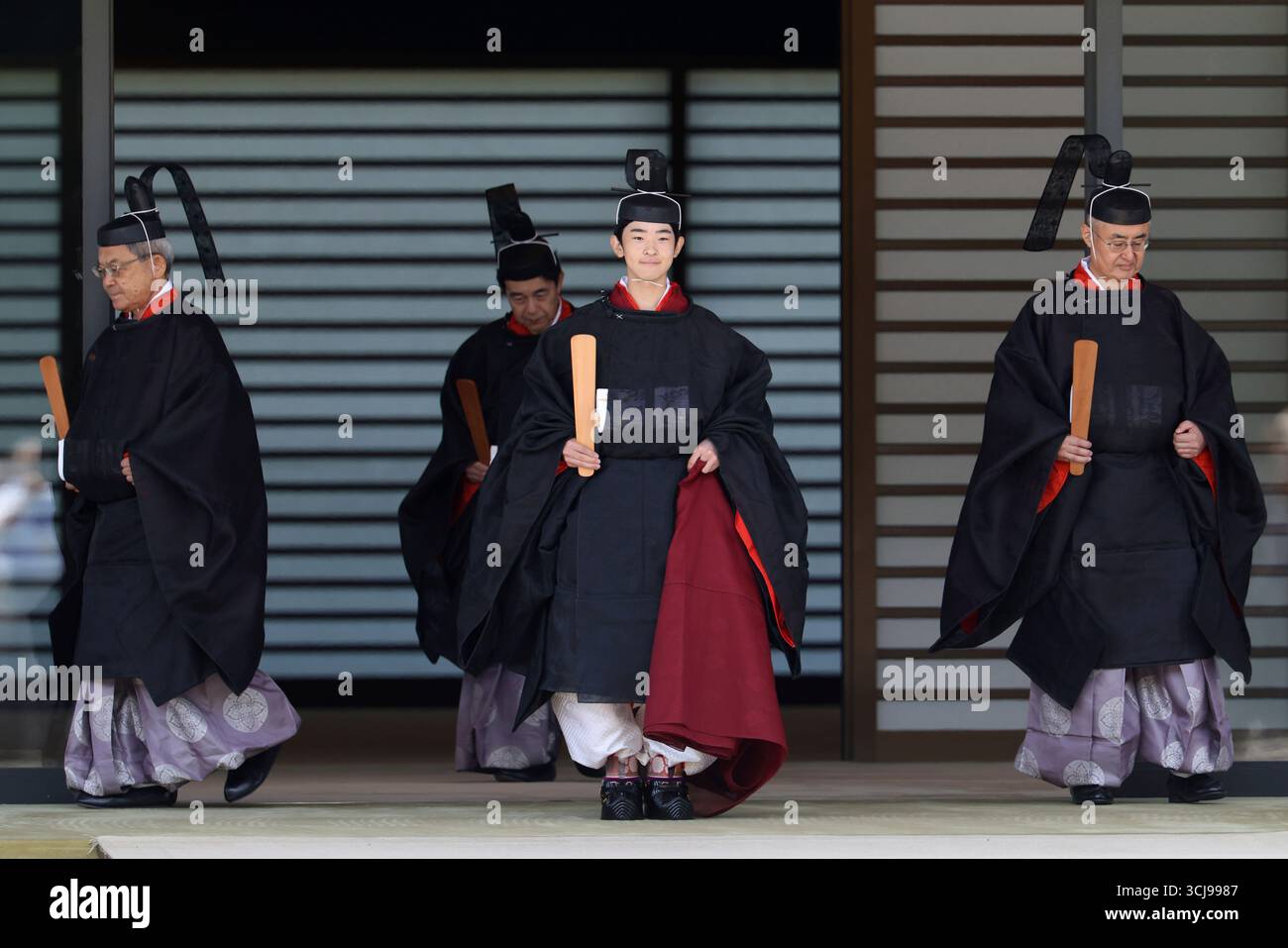 Prince Hisahiro is seen during his Coming of Age Ceremony at the ...