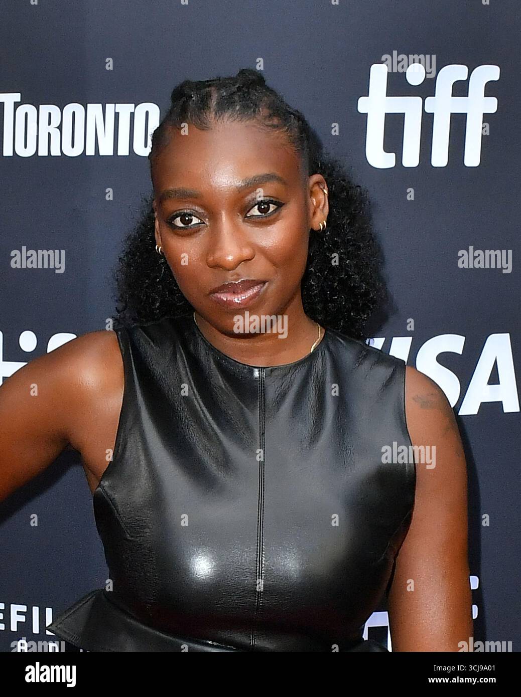 Simbi Ajikawo, aka Little Simz attends the premiere of "Steve" during ...