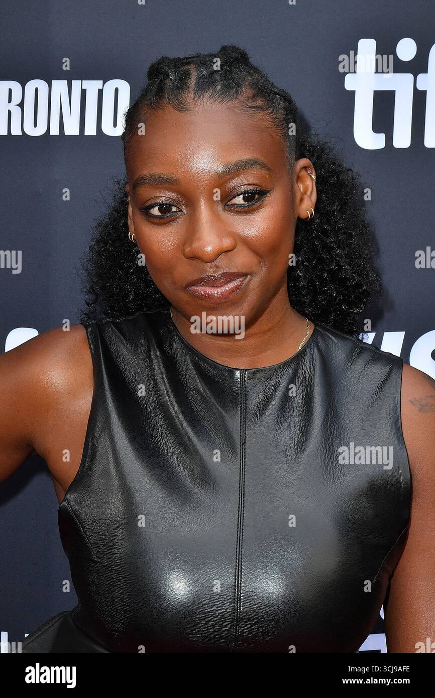 Simbi Ajikawo, aka Little Simz attends the premiere of "Steve" during ...