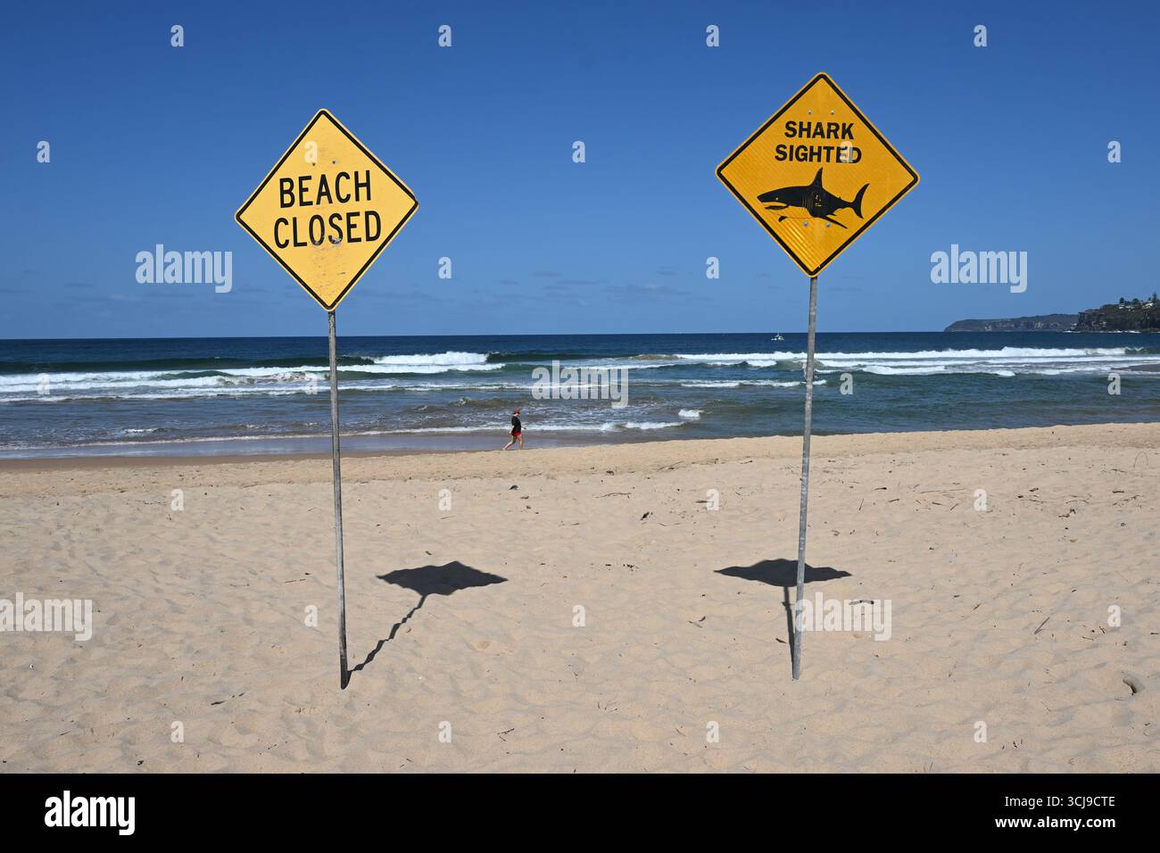 Sydney, Australia. 06th Sep, 2025. The scene of a fatal shark attack at ...