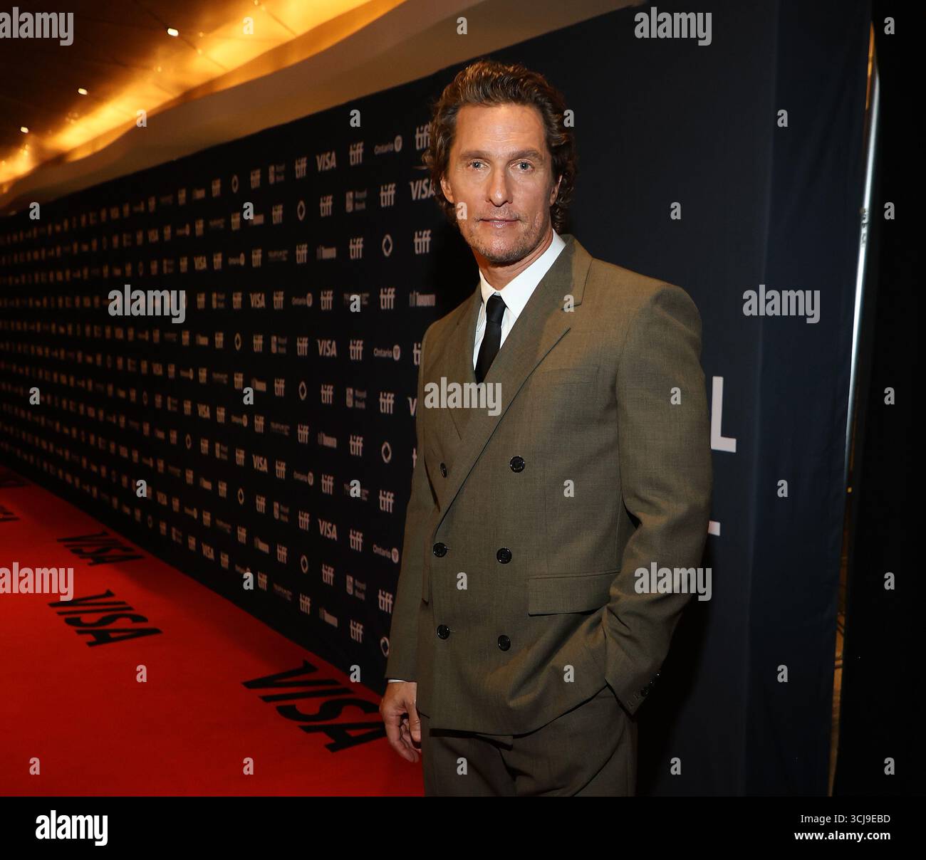 Matthew McConaughey attends the premiere of "The Lost Bus" during the ...