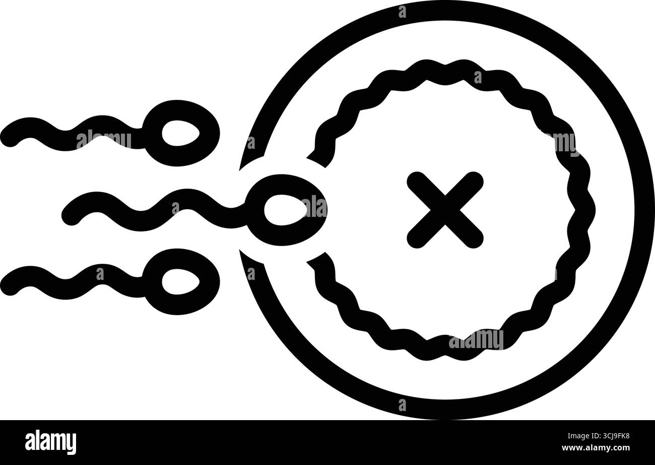 Icon for infertility, impotence sterility Stock Vector Image & Art - Alamy