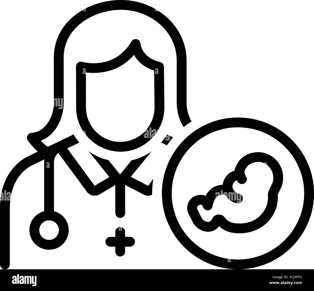 Practitioner gynecologist Cut Out Stock Images & Pictures - Alamy
