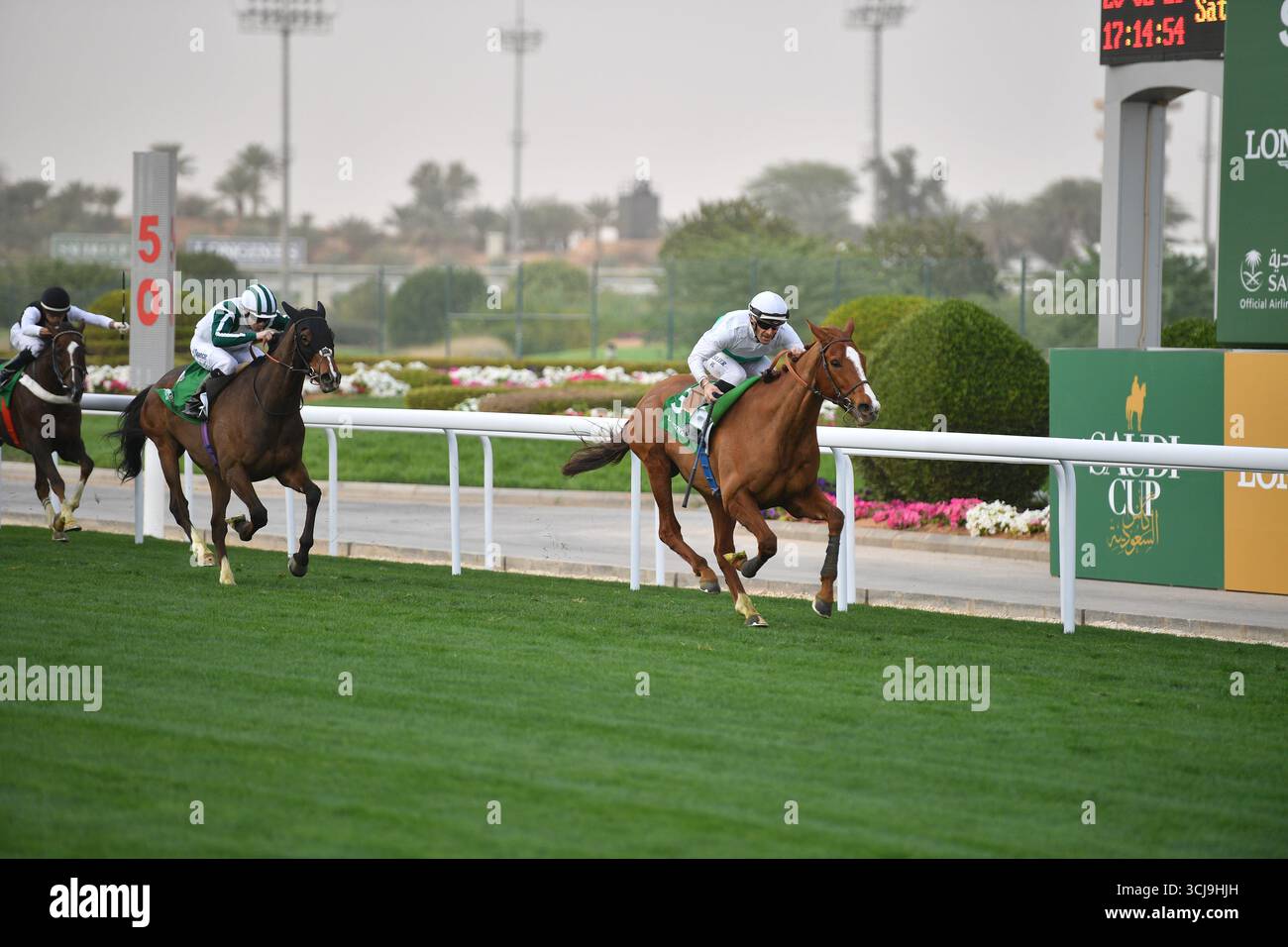 Riyadh, Saudi Arabia. 29th February 2020. Call The Wind ridden by ...