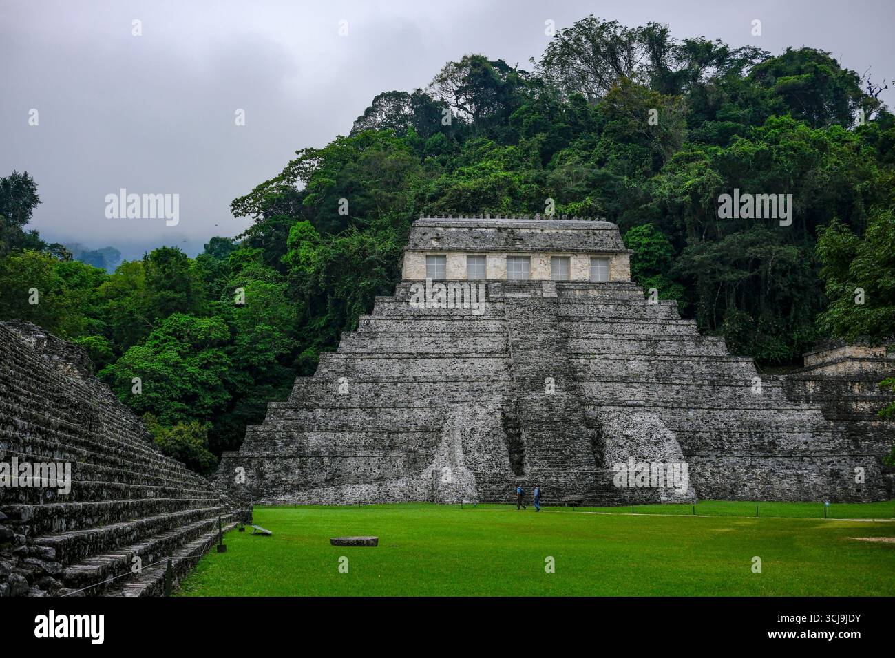Palenque, Mexico - March 25, 2025: Temple of the Inscriptions at the ...