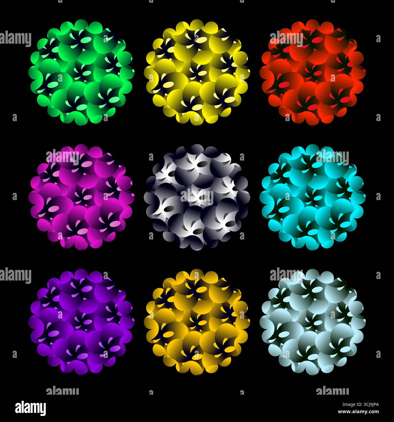 Sphere cluster Stock Vector Images - Alamy