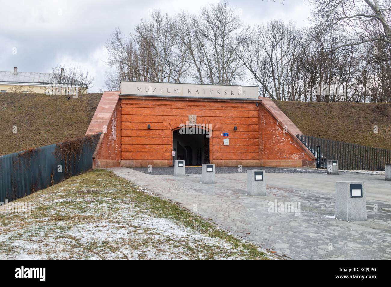 Warsaw, Poland - February 15, 2025: Katyn Museum in Warsaw. Museum with ...