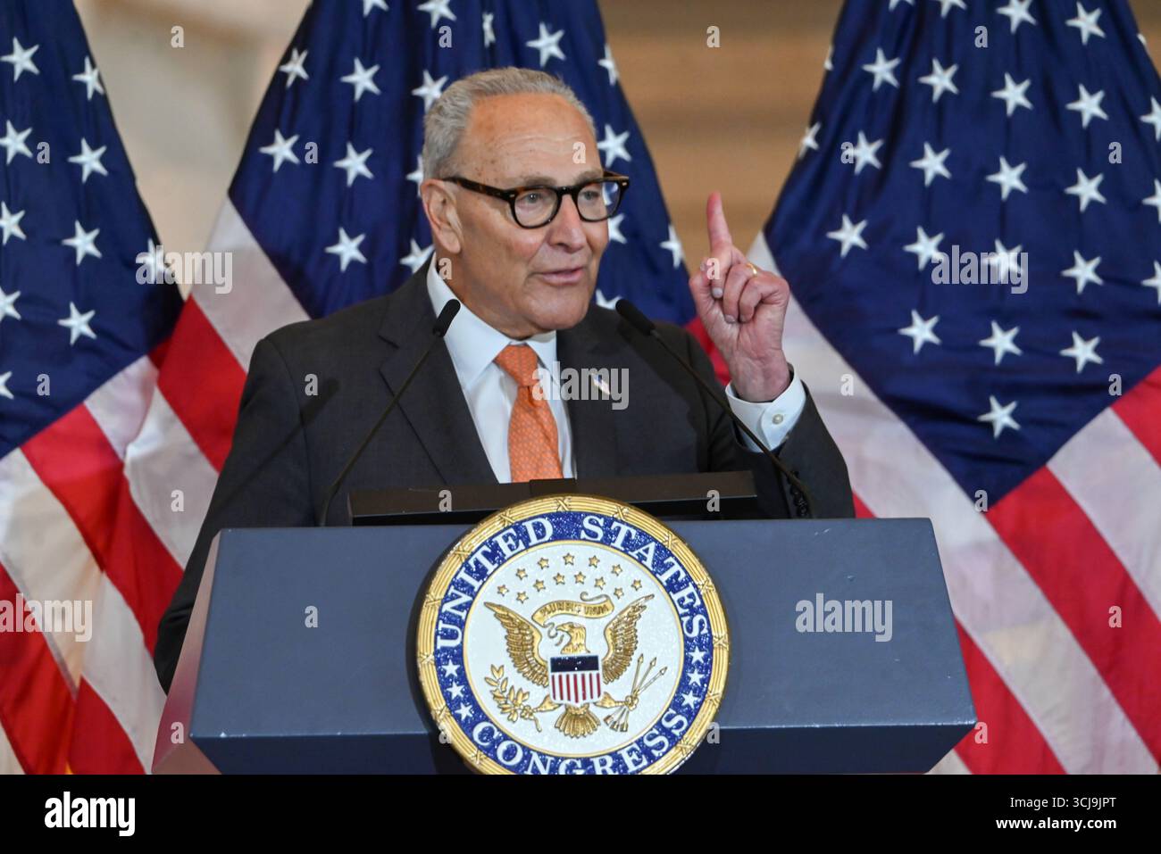 United States Senate Minority Leader Chuck Schumer (Democrat of New ...