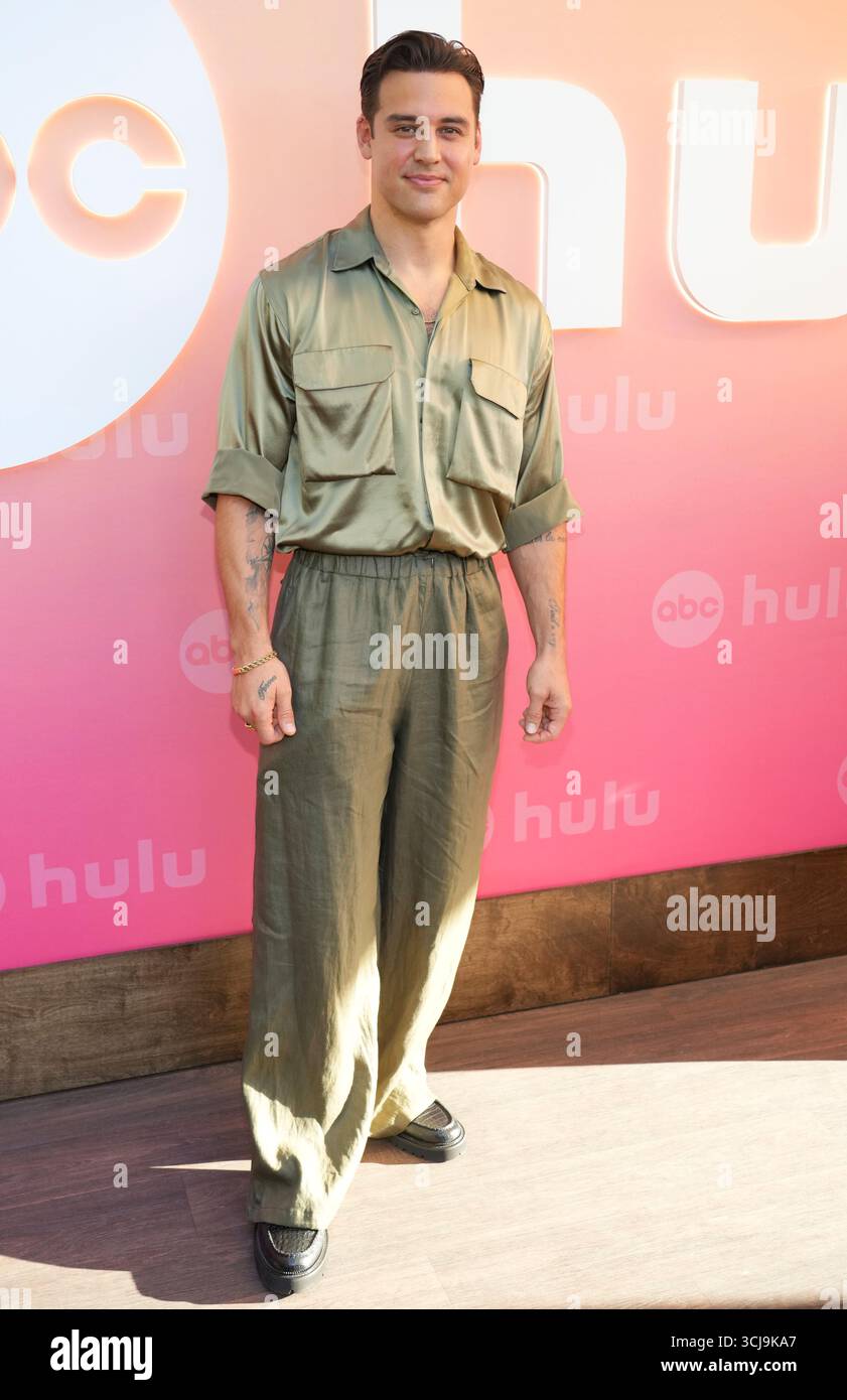 Ryan Guzman arrives at ABC's End of Summer Soirée on Friday, Sept. 5, 2025, at Cecconi's West ...