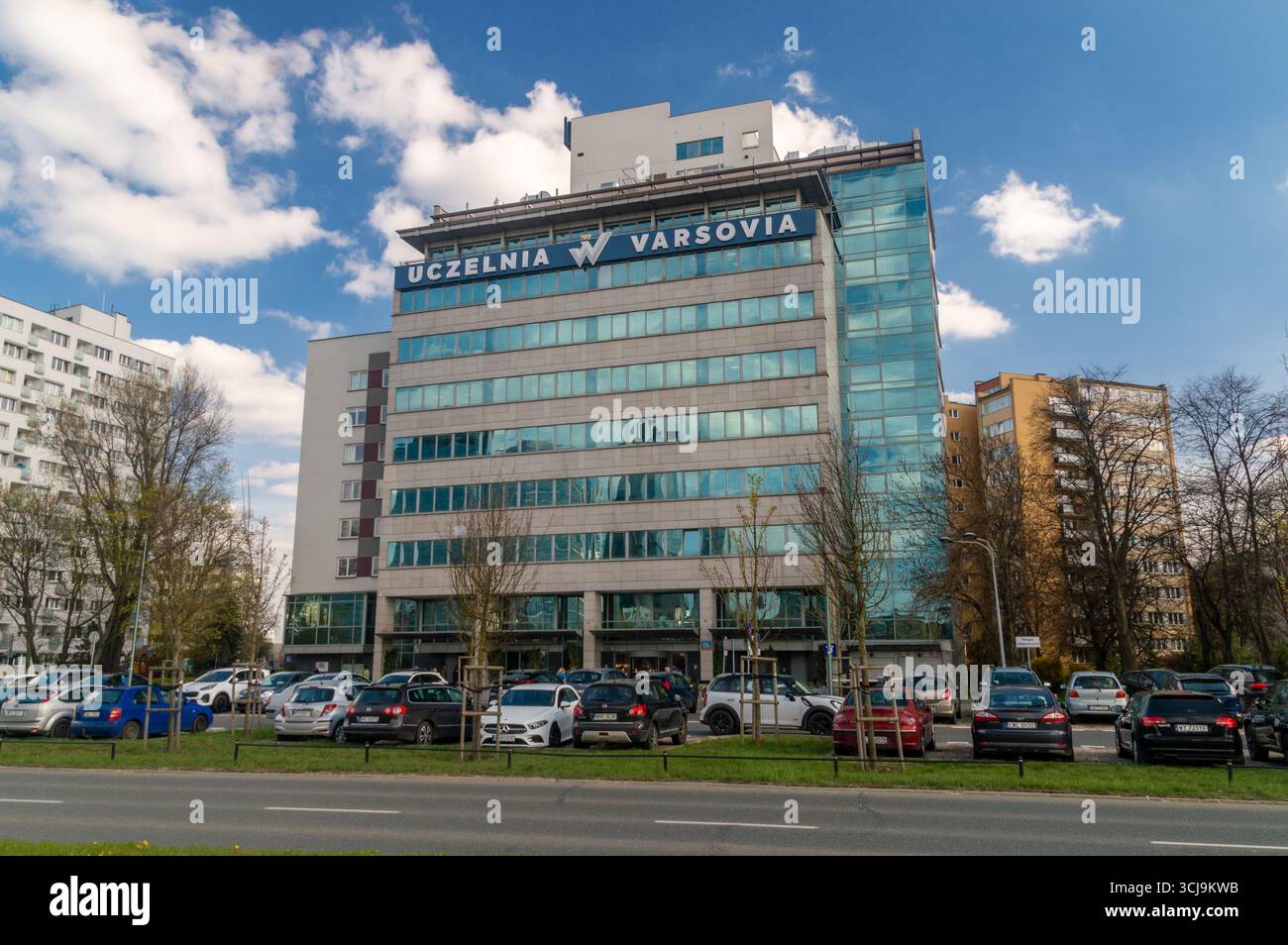 Warsaw, Poland - April 12, 2025: Collegium Humanum – Warsaw Management ...