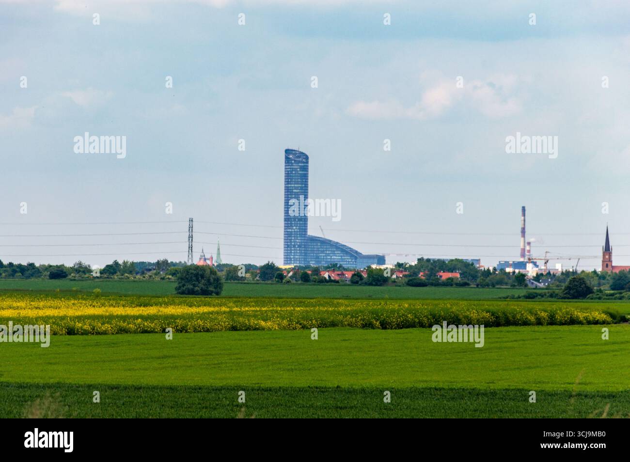 Wroclaw, Poland - May 27, 2025: Sky Tower skyscraper in Wroclaw Stock ...