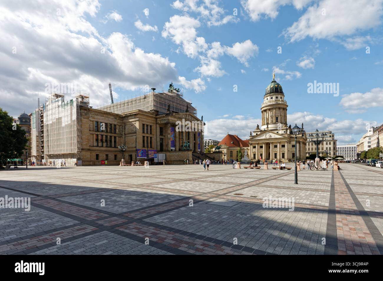 French Dome and Konzerhaus at the Gendarmentmarkt, Berlin Stock Photo ...