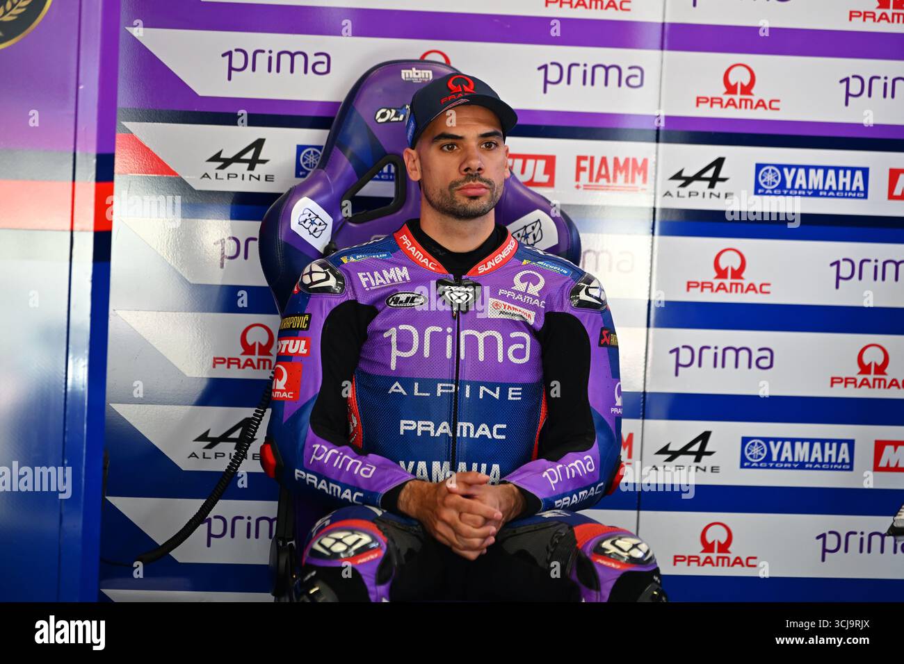 OLIVEIRA Miguel (prt), Prima Pramac Racing, Yamaha YZR-M1, portrait during the 2025 MotoGP ...