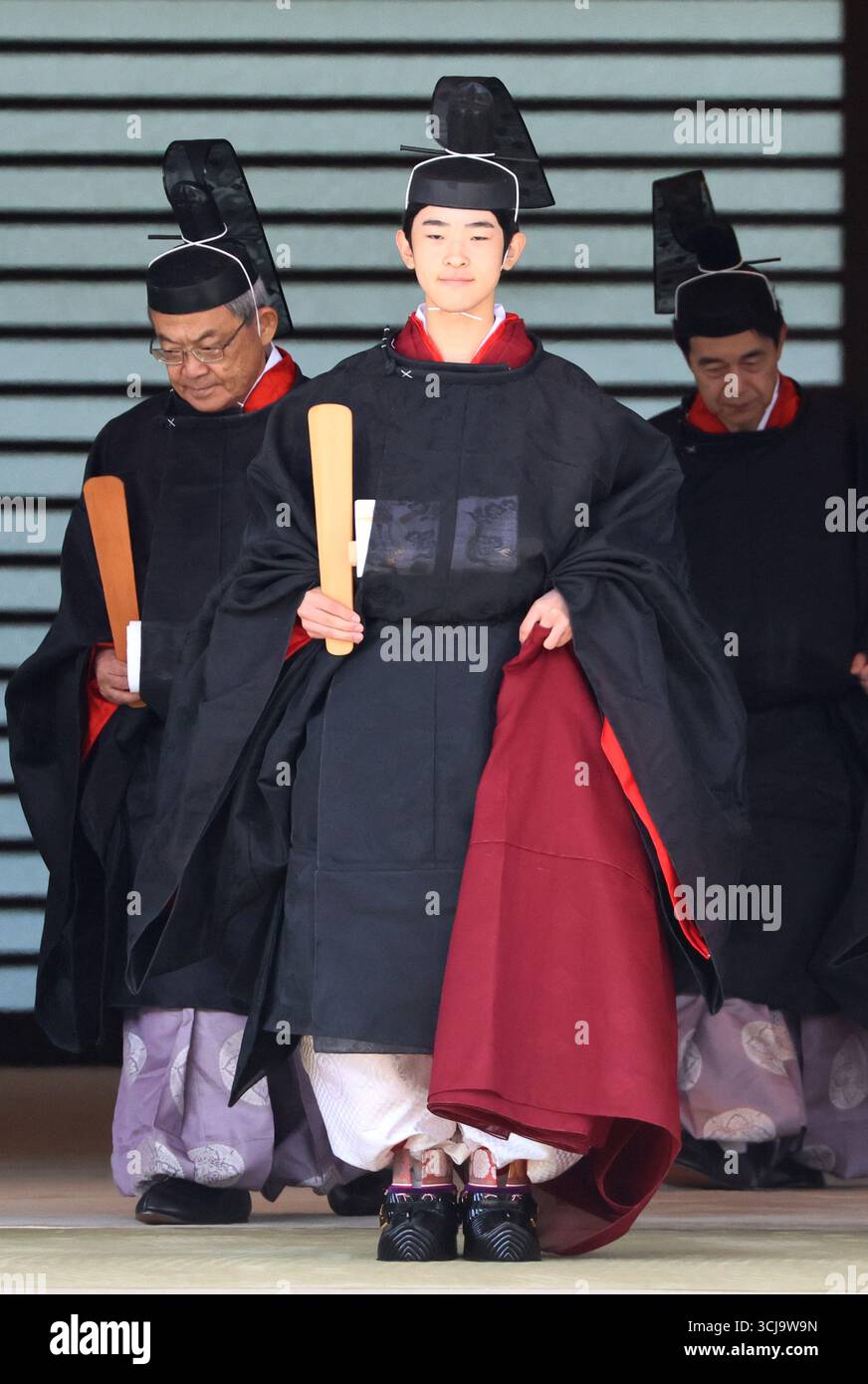 September 6, 2025, Tokyo, Japan - Japanese Prince Hisahito, son of ...