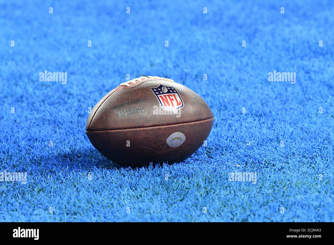 SAO PAULO,BRAZIL - SEPTEMBER 5: A view of an official Wilson NFL ...