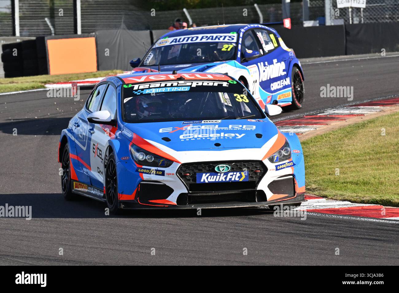 Adam Morgan, Hyundai i30N, Team VERTU, Round 24 of the 2025 season of ...