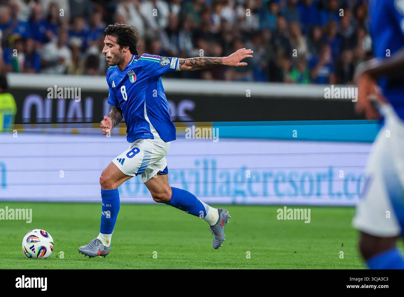 Sandro Tonali of Italy seen in action during FIFA World Cup 2026 ...