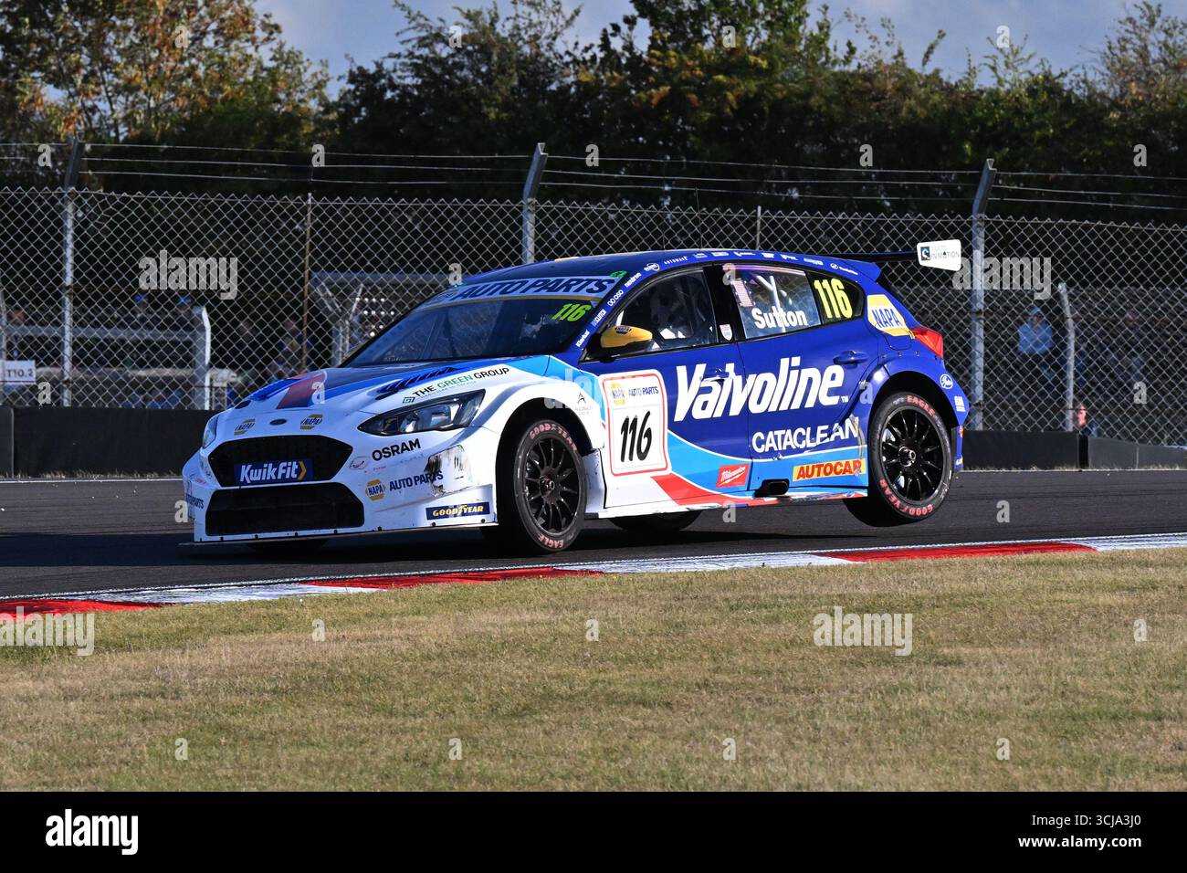 Ashley Sutton, Ford Focus ST, NAPA Racing UK, Round 24 of the 2025 season of the British Touring ...