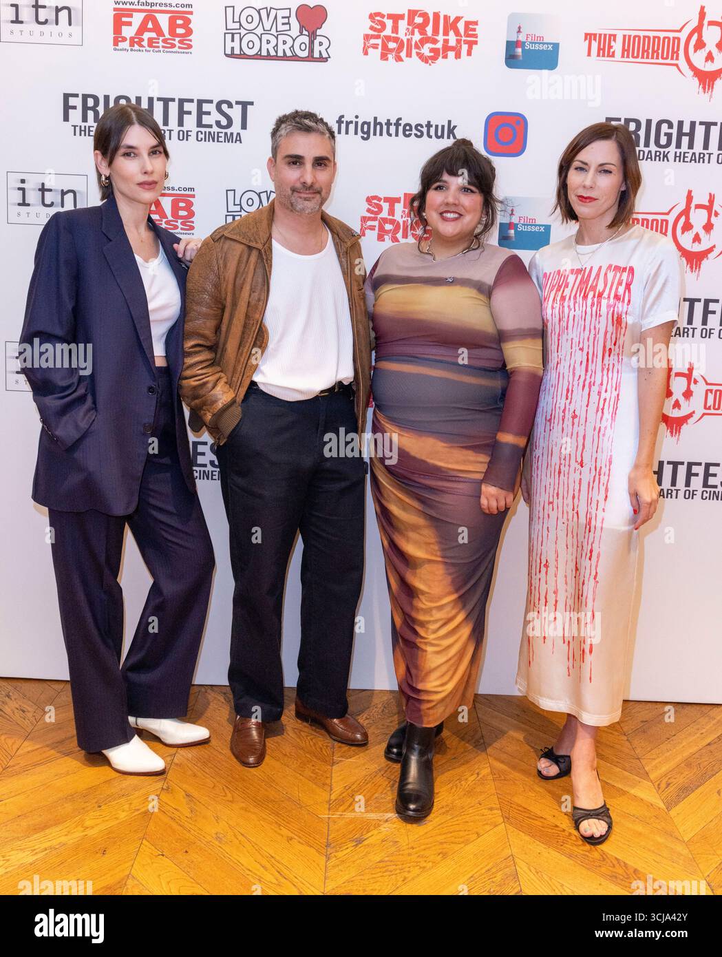 Angie Simms, Tommy Savas, Judy Craig and Kelly May at the UK Premiere ...