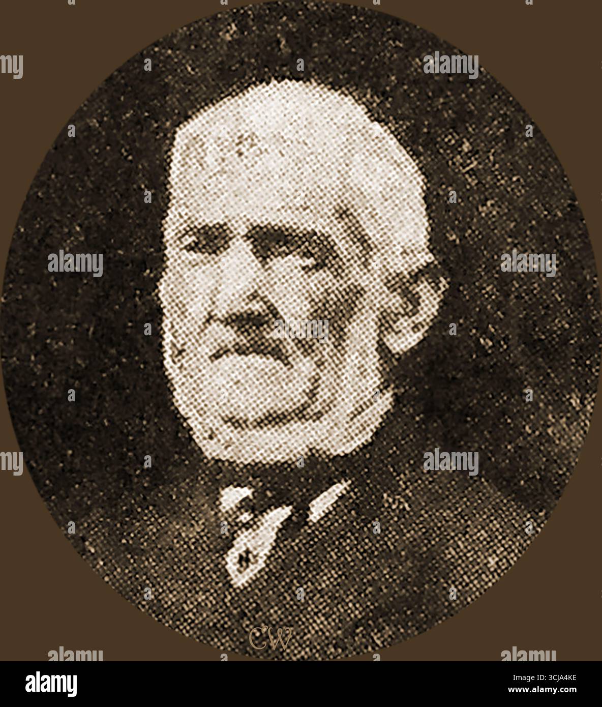 A 1908 portrait of Elijah Linley of "Barton Joyce" (Burton Joyce ...