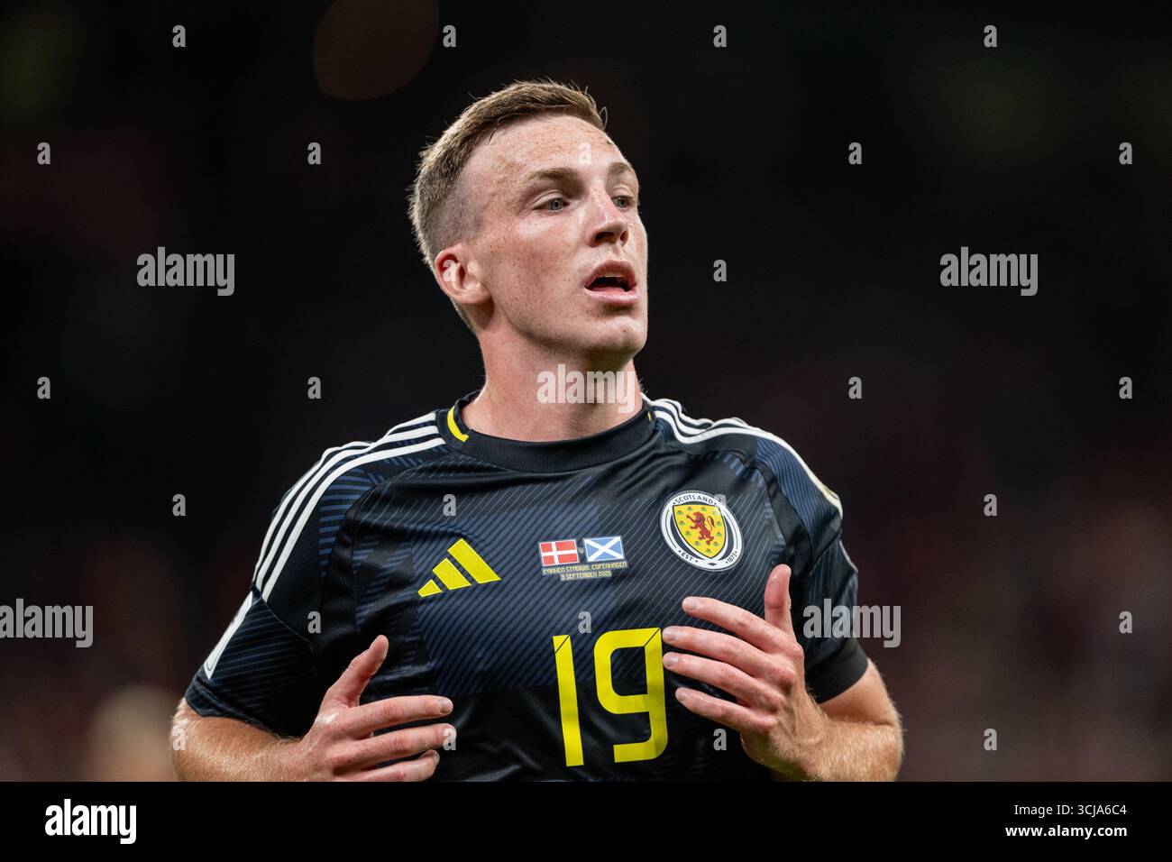 Copenhagen, Denmark. 05th, September 2025. Lewis Ferguson (19) of ...