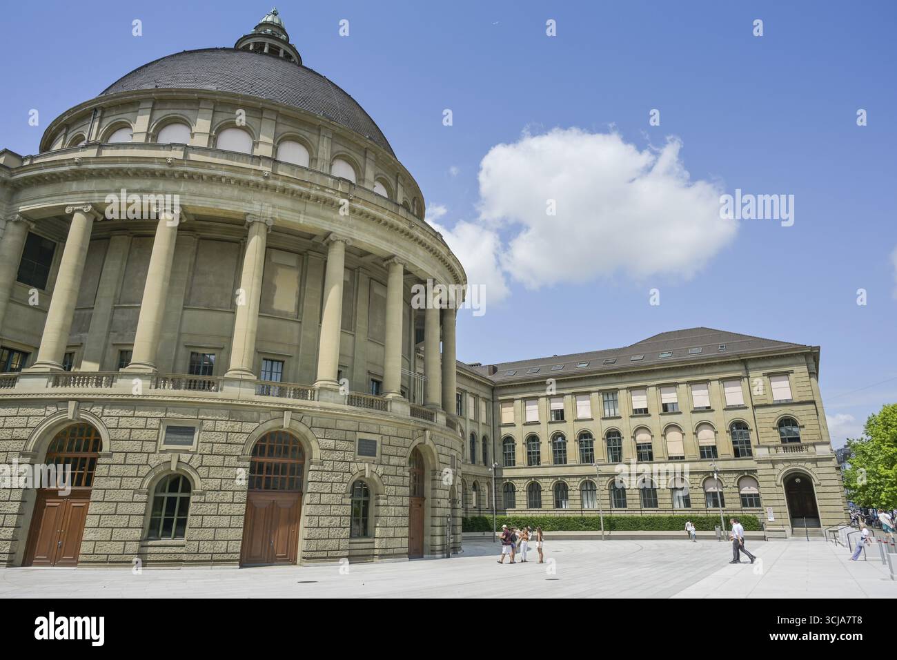 Main Building, Swiss Federal Institute of Technology ETH, Raemistrasse ...