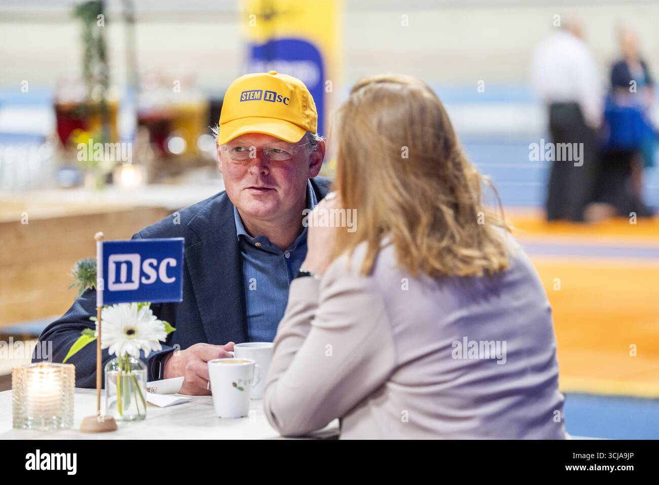 APELDOORN - Folkert Idsinga during the members' congress of the New ...