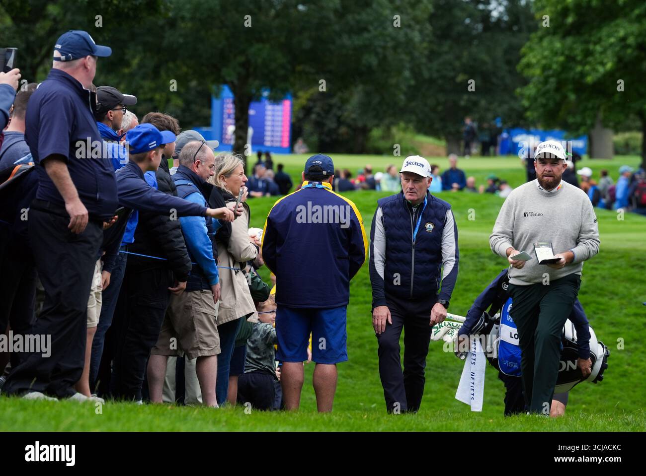 Shane Lowry on day three of the 2025 Amgen Irish Open at The K Club ...