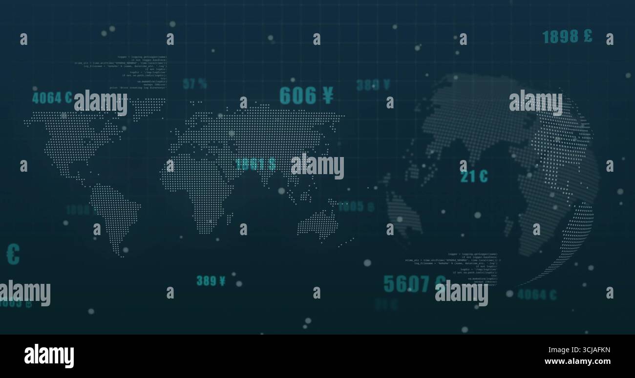 Displaying world map floating hi-res stock photography and images - Alamy