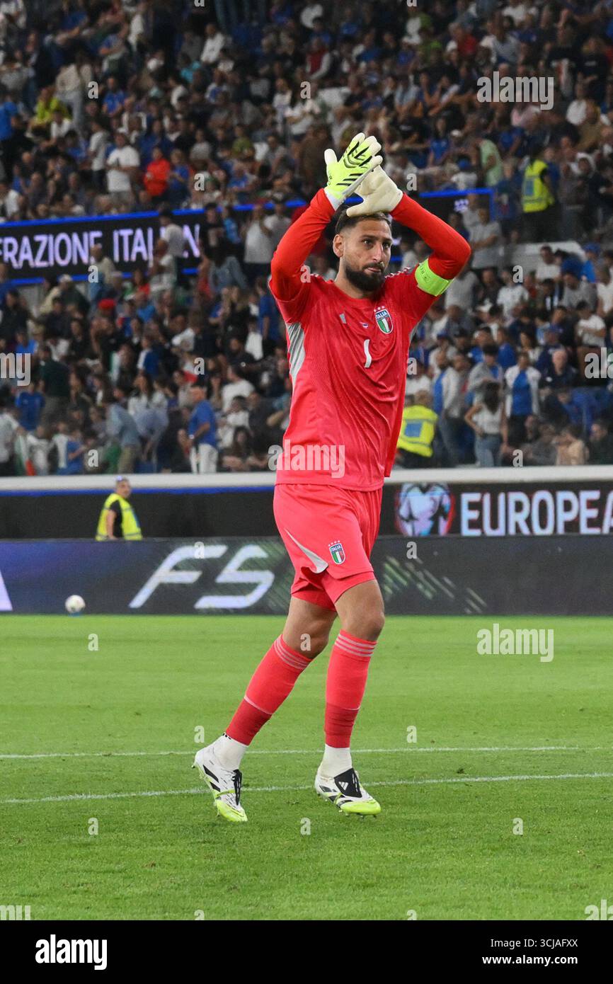New Balance Stadium, Bergamo, Italy - Gianluigi Donnarumma of Italy ...