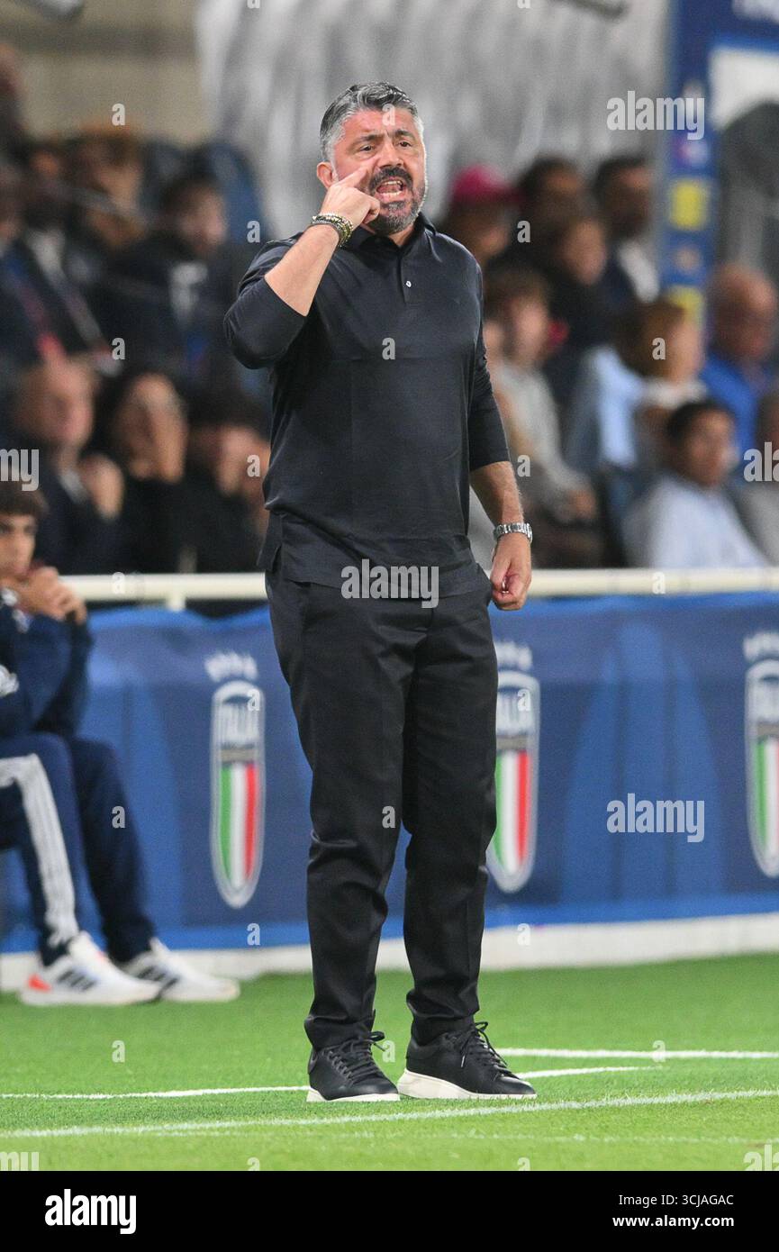 New Balance Stadium, Bergamo, Italy - Gennaro Gattuso head coach of ...