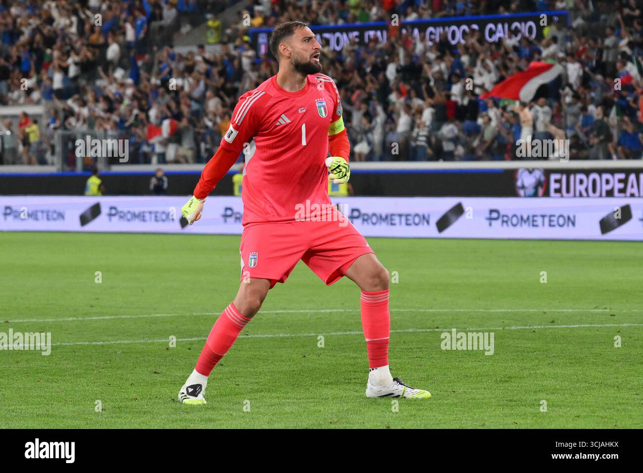 New Balance Stadium, Bergamo, Italy - Gianluigi Donnarumma of Italy ...