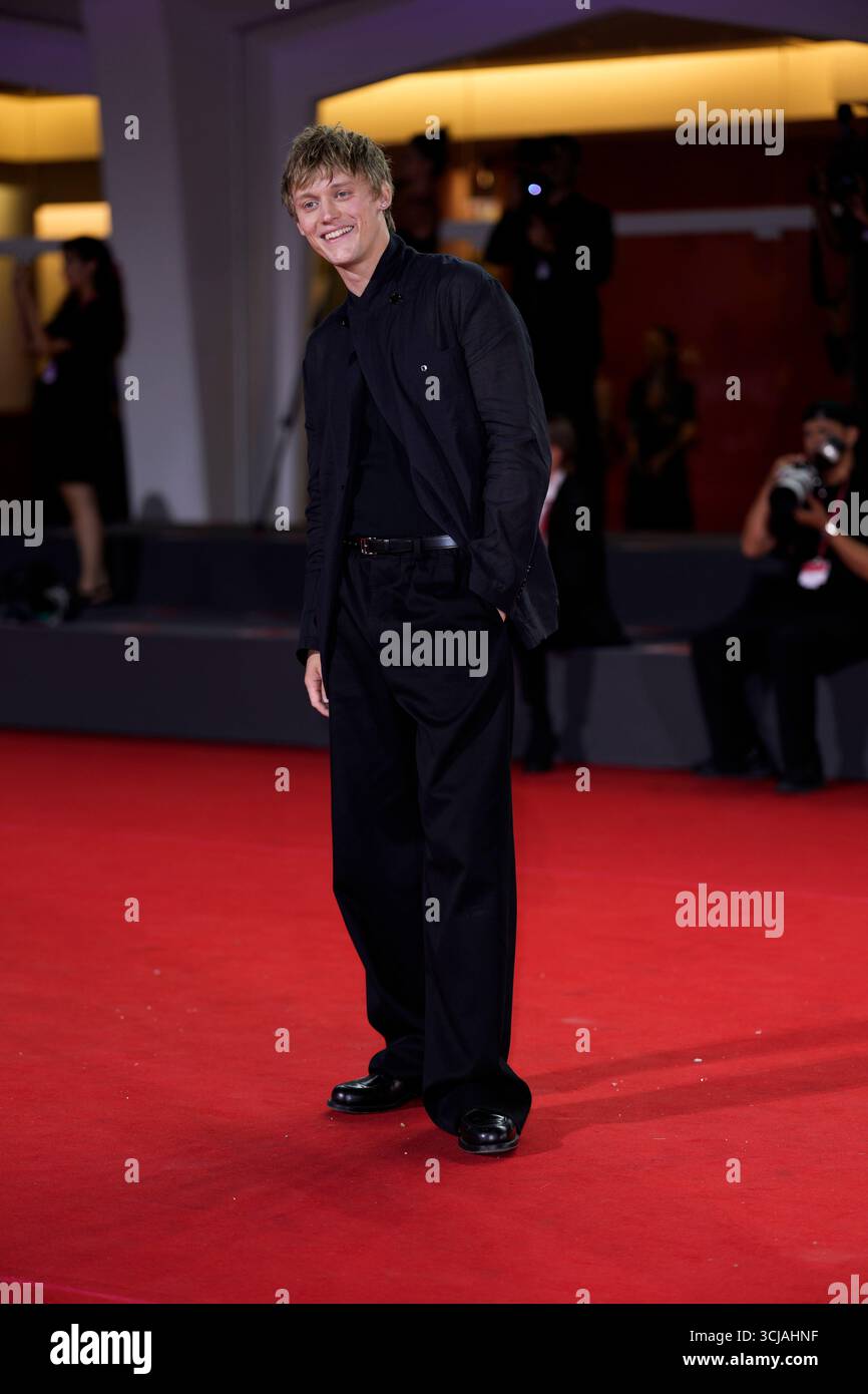 Enzo Brumm attends the "Silent Friend" red carpet during the 82nd ...