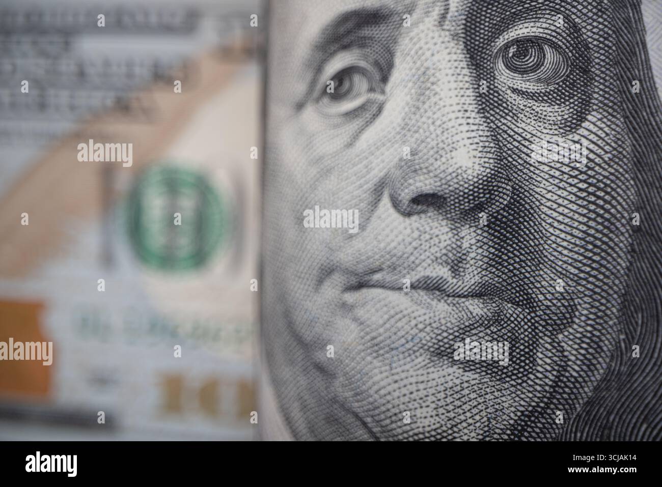 High resolution 100 dollar bill hi-res stock photography and images - Alamy
