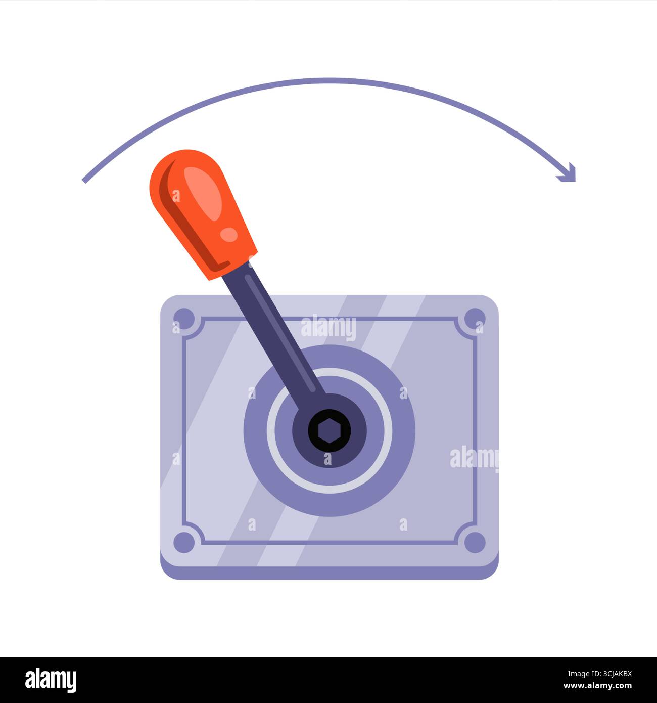 Power lever Cut Out Stock Images & Pictures - Alamy