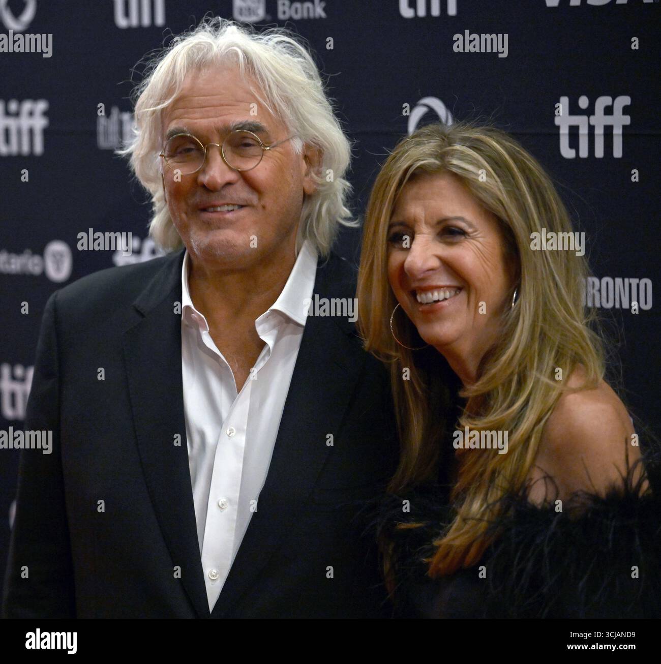 Toronto, Canada. 05th Sep, 2025. Director Paul Greengrass (L) and his ...